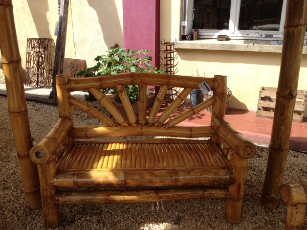 Banc en bambou "Sun" | Le confort et l'exotisme d'Un Autre Monde